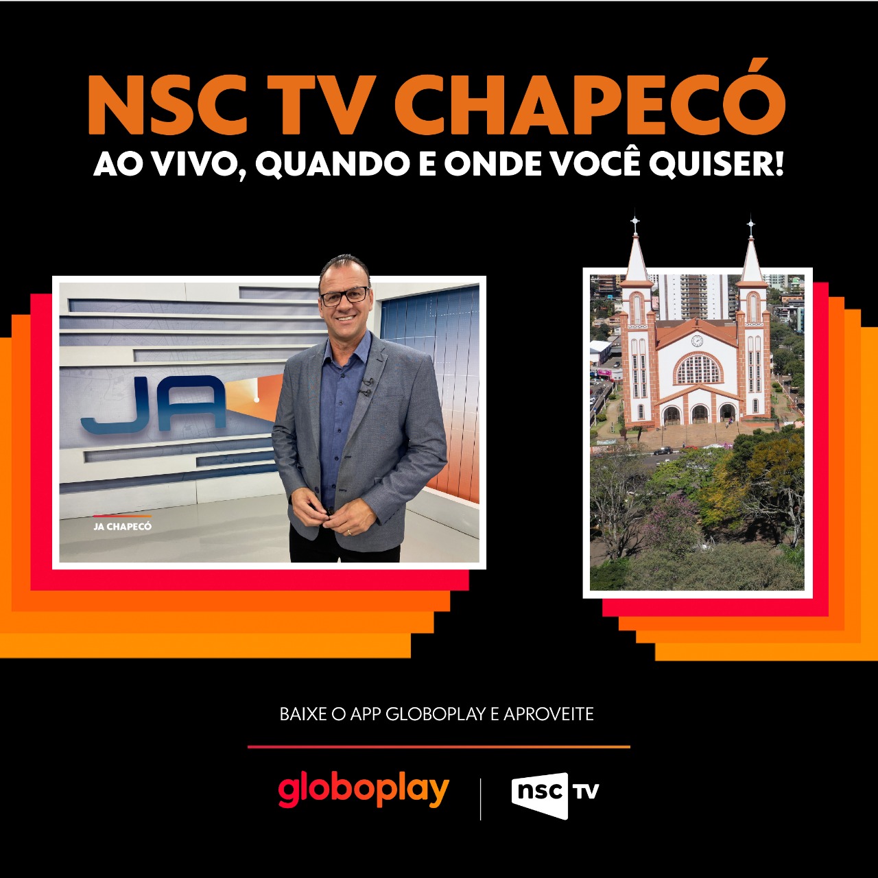 NSC TV disponibiliza sinal ao vivo no Globoplay para toda Santa Catarina